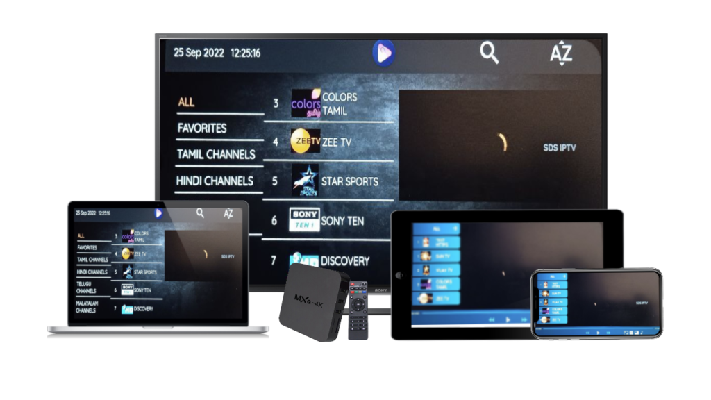 Watch Live TV with Best IPTV Solution - SDS IPTV
